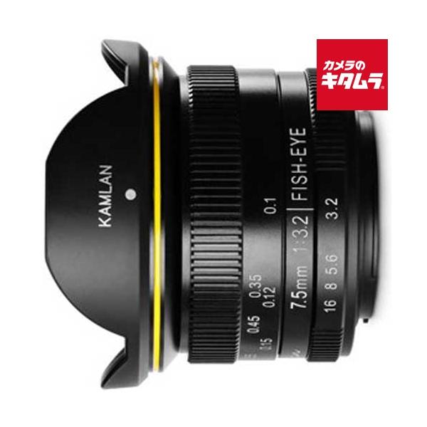 【発売日：2019年01月25日】[送料無料][`カムラン`瑪暢光電`KAMLANFS7.5mmF3.2(MFT)`olympus`オリンパス`panasonic`パナソニック`マイクロフォーサーズ`]