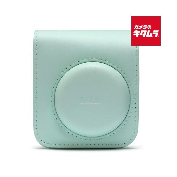 【発売日：2023年03月16日】[3,980円(税込)以上のご注文で送料無料][`富士フイルム`フジフィルム`富士フィルム`fujifilm`チェキ`cheki`フジフイルムカメラケースINSTAXmini12「チェキ」用グリーン]