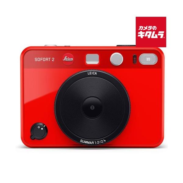 【発売日：2023年11月10日】[送料無料][`leica`ライカゾフォート2レッド`sofort`チェキ`]