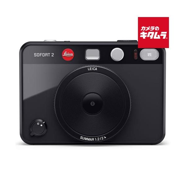 【発売日：2023年11月10日】[送料無料][`leica`ライカゾフォート2ブラック`sofort`チェキ`]