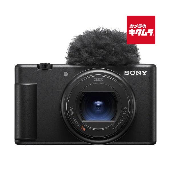 【発売日：2023年06月23日】[カメラのキタムラならこの商品の中古もあります][送料無料][SONY`YouTube`ブイログ`テレワーク`リモート`ソニーVLOGCAMZV-1M2Bブラック]