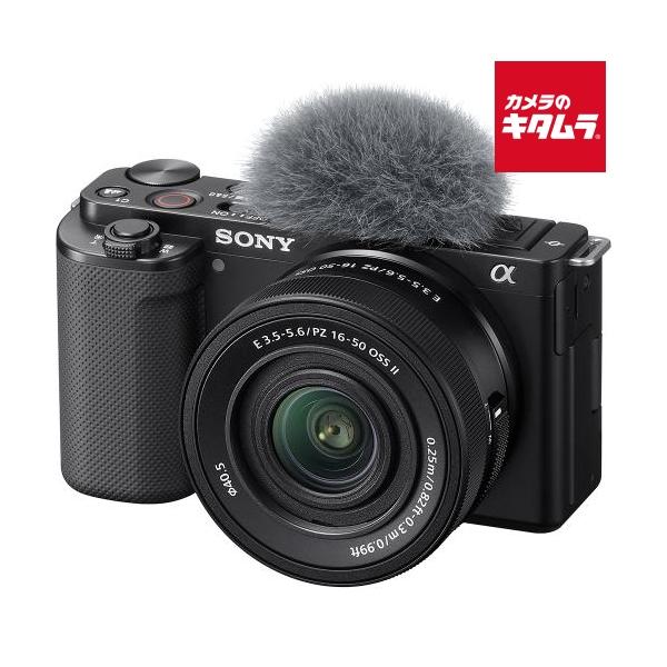 【発売日：2025年10月16日】[送料無料][`sony`一眼レフ`アルファ`ミラーレス`ミラーレス一眼`ミラーレス`ブログ`ソニーVLOGCAM ZV-E10ダブルズームレンズキットブラック[ZV-E10XB]`α`アルファ`ZVE10...