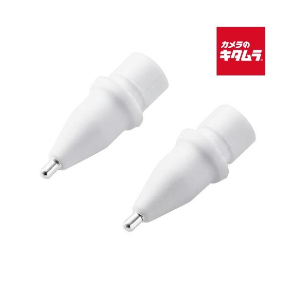 【発売日：2022年01月20日】[3,980円(税込)以上のご注文で送料無料][elecom`intLabo`applepencil`アップルペンシル`エレコムP-TIPAP01ApplePencil専用交換ペン先極細2個入りホワイト`]