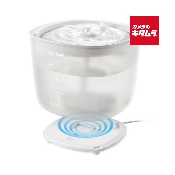 【発売日：2025年08月04日】[送料無料][elecom`ペット用品`自動給餌器`2L`1ボウル`タイマー機能付`ブラック]