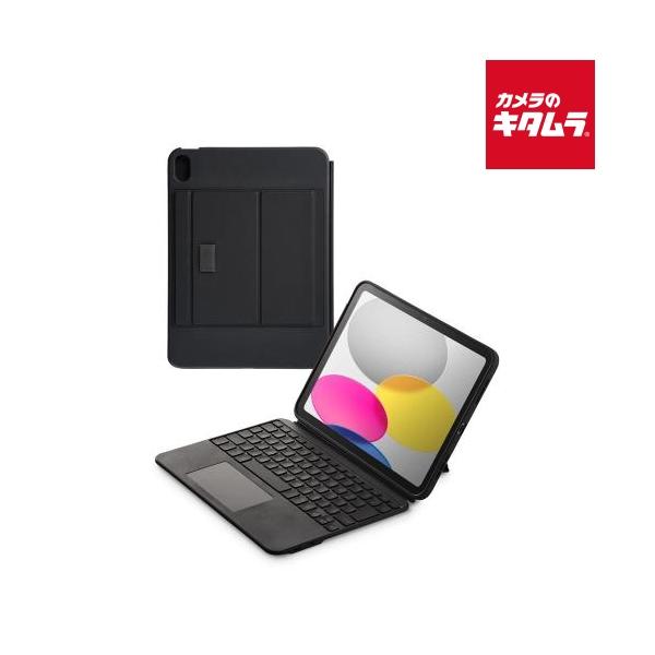 【発売日：2025年12月04日】[送料無料][`elecom`ワイヤレスキーボード`TouchBook`日本語配列`着脱可能`3段階角度調整`]