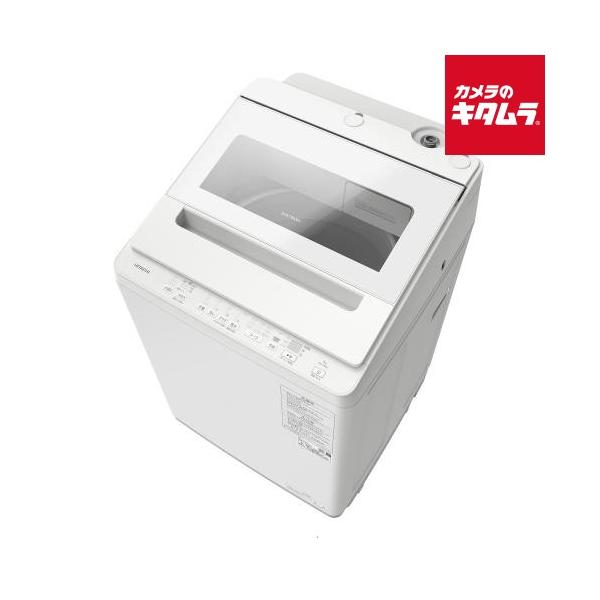 【発売日：2026年07月13日】[送料無料][hitachi`ヒタチ`ひたち`洗濯機`ナイアガラ`日立全自動洗濯機ビートウォッシュBW-V80Kホワイト8kg]
