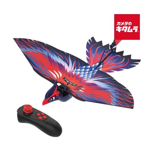 【発売日：2024年02月15日】[送料無料][ニューシード`アウトドア`キャンプ`レジャー`NewseedWZ-GGB01-BLRE鳥型ドローンGoGoBirdProゴーゴーバード・プロ]