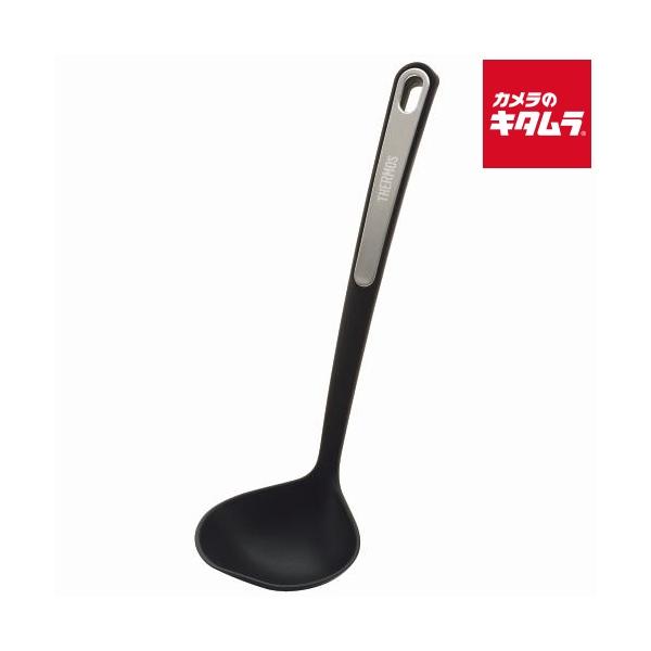 【発売日：2020年08月29日】[3,980円(税込)以上のご注文で送料無料][`THERMOS`KITCHEN+`キッチンプラス`食洗器対応`おたま`KTL001BK`]