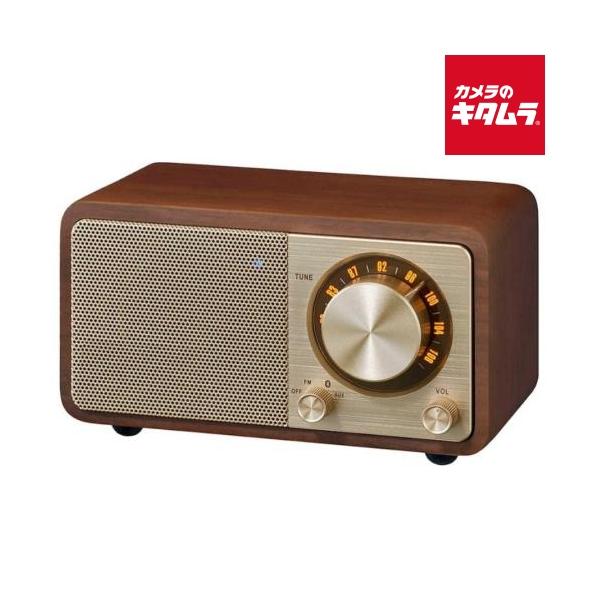 【発売日：2025年11月11日】[送料無料][サンジーン`コペック`ラジオ`防災`ウォールナットWR-301ラジオ・スピーカー]