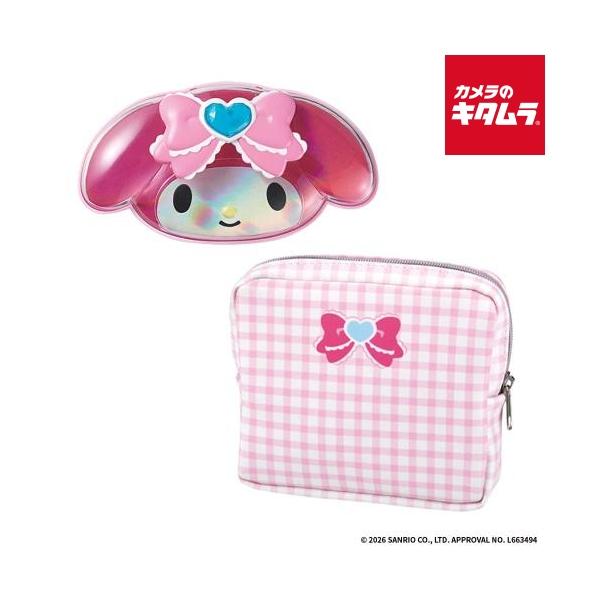 【発売日：2026年04月25日】[送料無料][BANDAI`sanrio`サンリオ`メイクアップパレットセット`MYMELODY`マイメロ`リップ`アイカラー`チーク`玩具`おもちゃ`プレゼント`ギフト`クリスマス`誕生日`バースデー`パ...