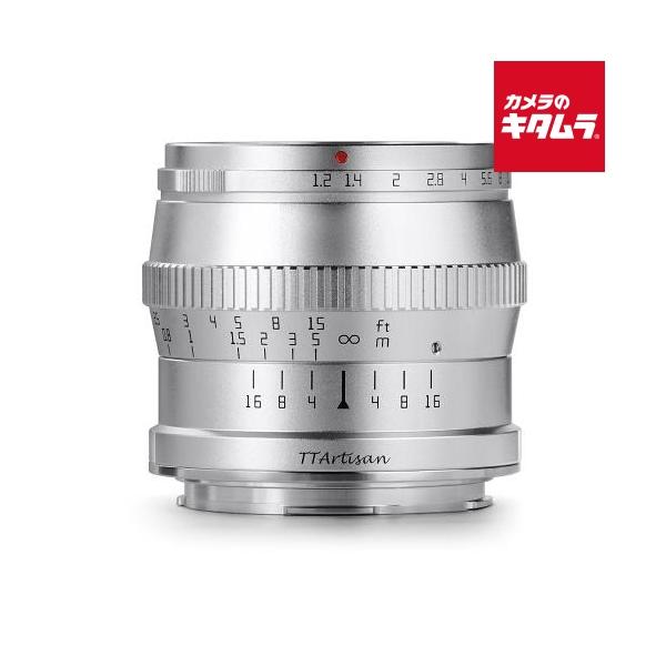 【発売日：2022年06月06日】[送料無料][`焦点工房`銘匠光学TTArtisan50mmf/1.2CLマウント用シルバー`パナソニック`オリンパス`シグマ`panasonic`olympus`sigma`]