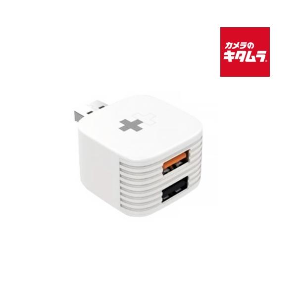 【発売日：2023年10月06日】[送料無料][`HYPER`ハイパー`roa-internationa`ロア`スマホ用品`充電器`AC充電器`2ポート`バックアップ`HPHDHC`]