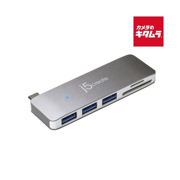 【発売日：2024年06月28日】[送料無料][`ジェイファイブクリエイト`JCD348USBType-CUltraDriveMiniDock 5-in-1]