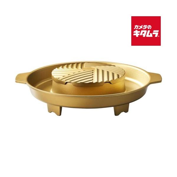 【発売日：2025年07月31日】[送料無料][イワタニ`イワタニ`よくばり鍋`ゴールド`レシピ付き`カセットフー専用`お手入れ簡単`カセットコンロ`焼肉プレート`タイ料理`ジンギスカン`海鮮鍋]