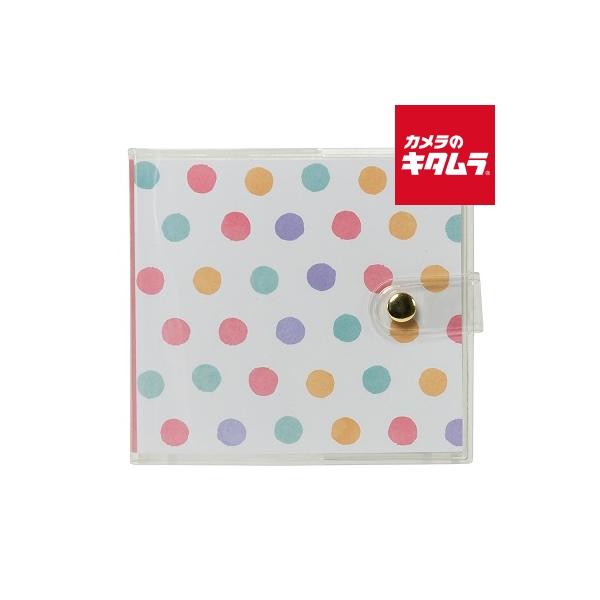 【発売日：2017年06月22日】[3,980円(税込)以上のご注文で送料無料][nakabayashi`正方形`真四角`Instagram`89201`ましかくプリント`ナカバヤシアカ-PV89-201-2カバーポケットアルバムましかくサ...