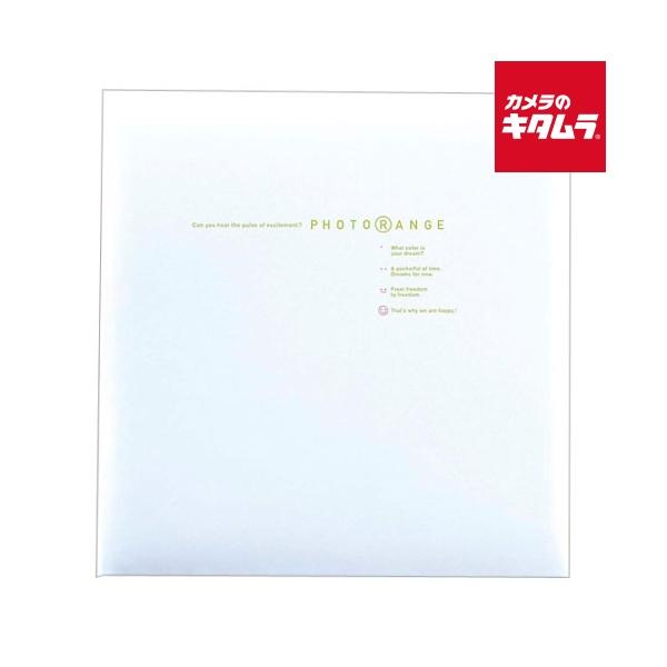 【発売日：2011年05月23日】[3,980円(税込)以上のご注文で送料無料][nakabayashi`アルバム`Lサイズ`写真収納`ナカバヤシフエルアルバム白フリー台紙20枚フォトレンジ20L-92-Wホワイト]