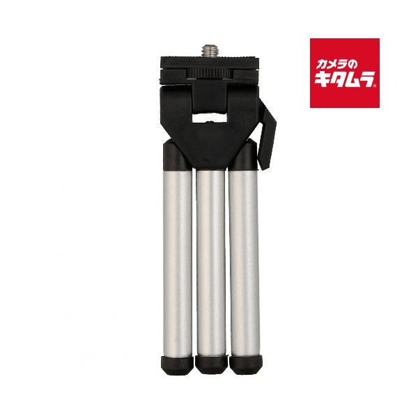 【発売日：2016年01月22日】[3,980円(税込)以上のご注文で送料無料][`nakabayashi`ナカバヤシDCA-107SLミニ三脚スクエア3シルバー在宅勤務`在宅ワーク`テレワーク`Telework`ノマド`リモートワーク`カ...