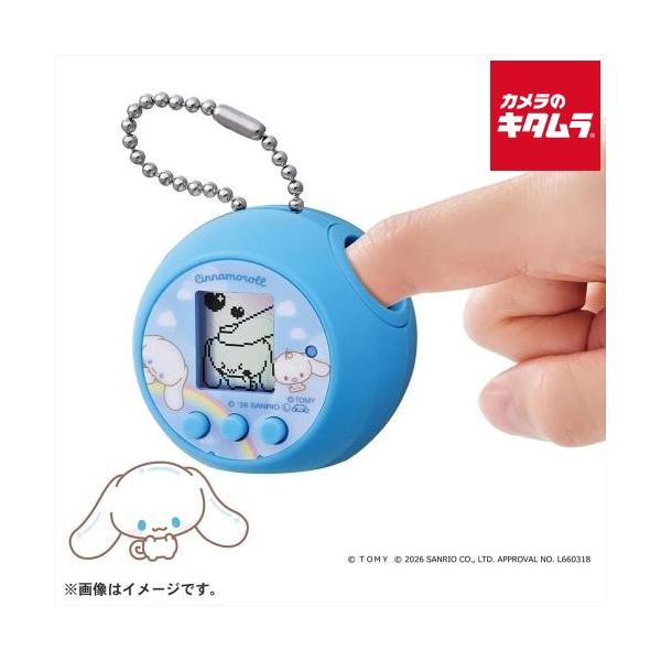 【発売日：2026年06月27日】[送料無料][TAKARATOMY`プニルンズ`プニコミュ`ぷにこみゅ`新触感液晶トイ`育成ゲーム`お世話`サンリオ`sanrio`cinnamoroll`シナモン`玩具`おもちゃ`プレゼント`ギフト`クリ...