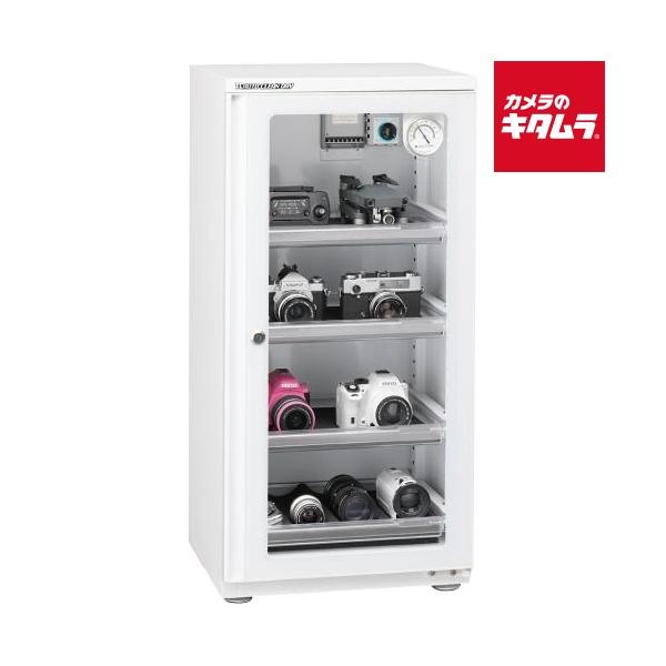 【発売日：2023年08月23日】[送料無料][`toyoliving`梅雨`カビ`カメラ保管庫`東洋リビングED-120CA2(W)オートクリーンドライ防湿庫118L[メーカー直送]]