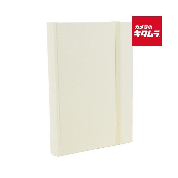 【発売日：2024年02月28日】[3,980円(税込)以上のご注文で送料無料][写真整理`L判`キタムラオリジナル`万丈リネンアルバムLサイズ300枚アイボリー]