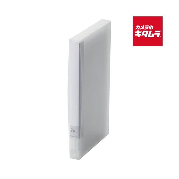 【発売日：2015年12月11日】[3,980円(税込)以上のご注文で送料無料][`elecom`エレコムCCD-FB24CRCD/DVD/Blu-ray対応ファイルケース24枚収納クリア`CDケース`DVDケース`ブルーレイ`ディスクケー...