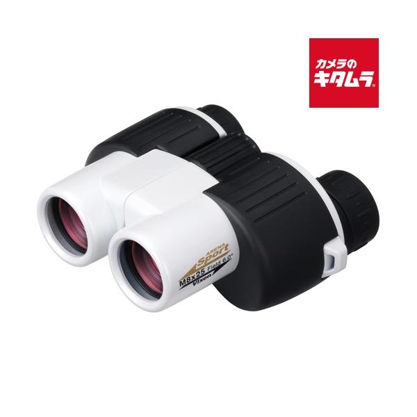 【発売日：2016年03月03日】[送料無料][`vixen`ビクセン13542-4アリーナスポーツM8×258倍双眼鏡ホワイト`めがね使用`8x258`]