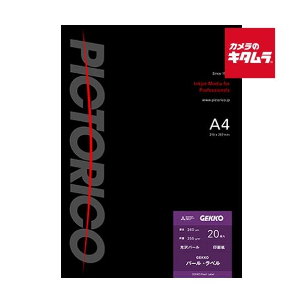 【発売日：2015年12月16日】[3,980円(税込)以上のご注文で送料無料][`テクタイト`techtuit`月光GKN-A4/20パール・ラベルA4サイズ用紙`]