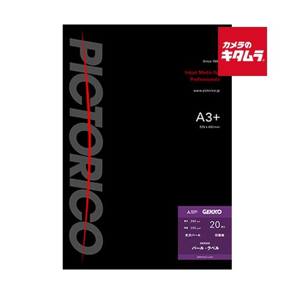 【発売日：2015年12月16日】[送料無料][`テクタイト`techtuit`月光GKN-A3+/20Oパール・ラベルA3+サイズ用紙`]