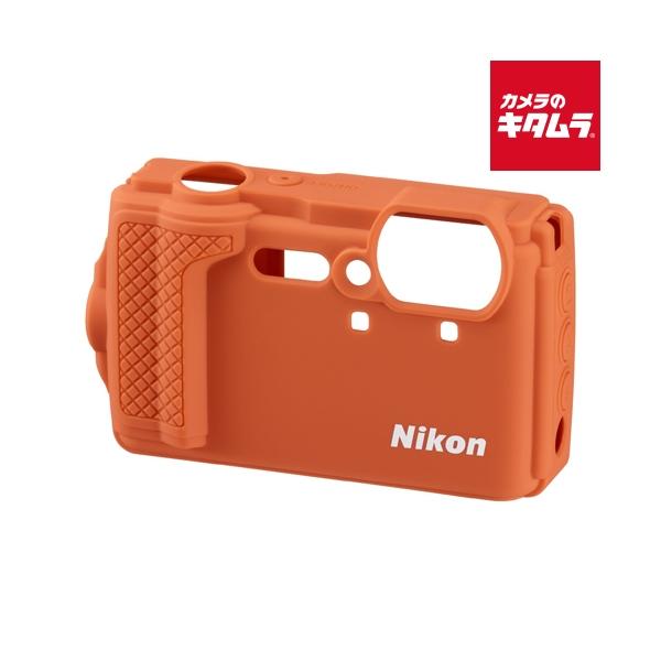 【発売日：2017年06月30日】[3,980円(税込)以上のご注文で送料無料][nikon`ニコンシリコンジャケットCF-CP3オレンジ]