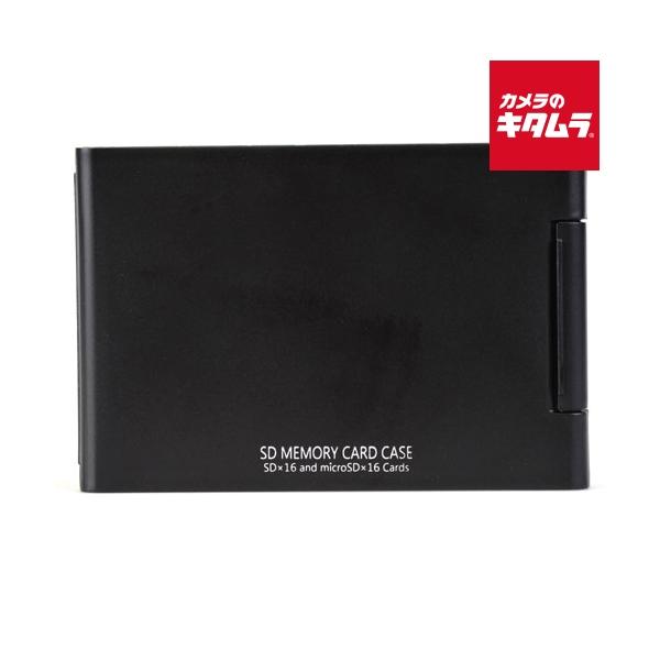 【発売日：2016年05月02日】[3,980円(税込)以上のご注文で送料無料][`kenko`メディアケース`microSD`ケンコーASSD16BKSDメモリーカードケースAS16枚収納ブラック]
