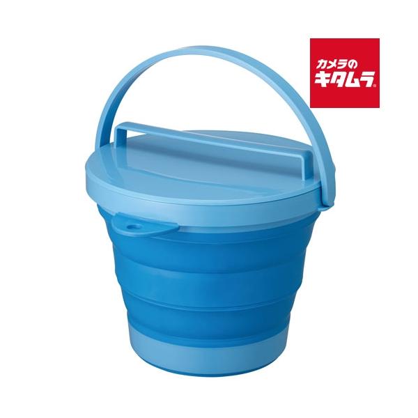 【発売日：2020年04月13日】[3,980円(税込)以上のご注文で送料無料][`isetou`イセトウ`バケツ`蓋付きばけつ`ふた付きバケツ`折りたたみバケツ`潮干狩り`ガーデニング`防災用バケツ`I553`]