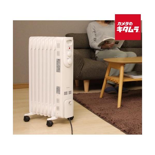 【発売日：2024年02月20日】[送料無料][`irisohyama`暖房器具`アイリスオーヤマオイルヒーターストレートフィンIOH-1208KS-W]