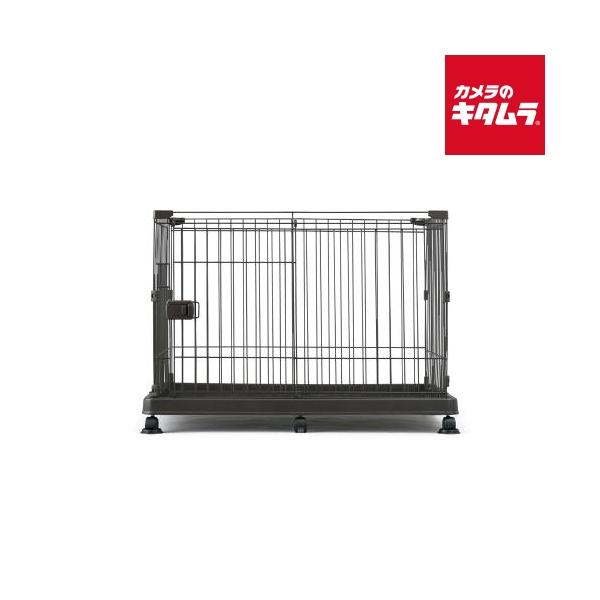 【発売日：2024年05月09日】[送料無料][`irisohyama`アイリスオーヤマシステムサークルトレー付きSTS-600TNマットブラウン`ペットサークル`ペット用品`犬用サークル`]