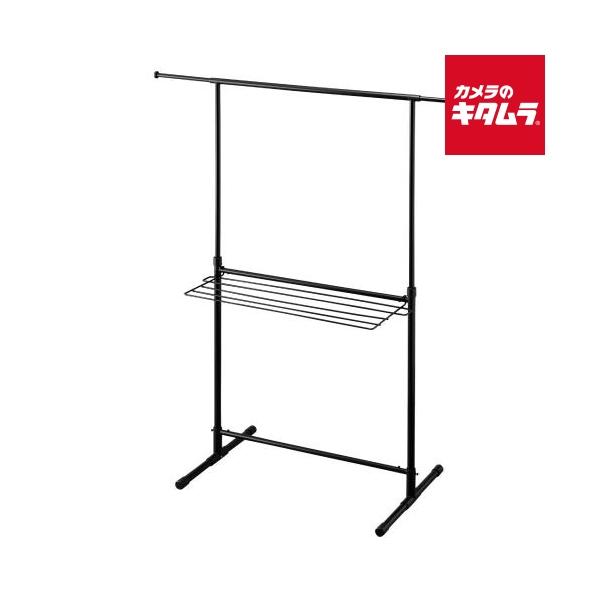 【発売日：2024年03月28日】[3,980円(税込)以上のご注文で送料無料][IRISOHYAMA`洗濯物`物干し竿`アイリスオーヤマSTMH-790B簡単組立スタイル物干しブラック`]