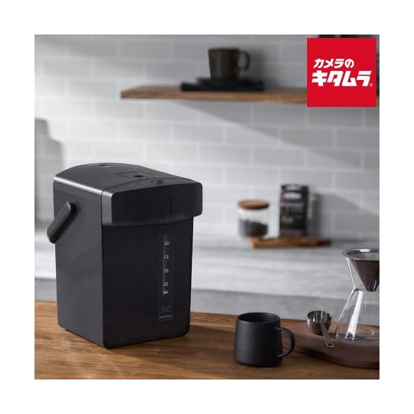 【発売日：2024年04月01日】[送料無料][`irisohyama`アイリスオーヤマジャーポット3.0Lメカ式IMHD-230-Bブラック]