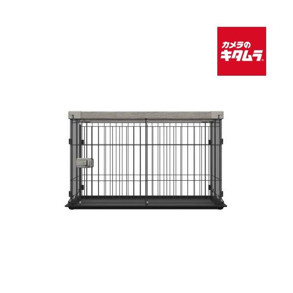 【発売日：2024年05月10日】[送料無料][`irisohyama`ペットサークル`ペット用品`犬用サークル`アイリスオーヤマウッディシステムサークルSWS-900アッシュグレー`]