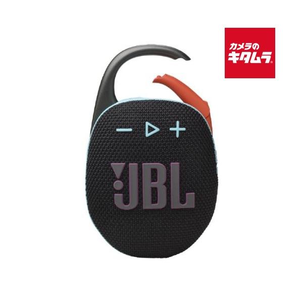 【発売日：2024年12月03日】[送料無料][ジェービーエル`スピーカー`Bluetooth`ジェイビーエル JBL CLIP 5 ポータブルBluetoothスピーカー ファンキーブラック JBLCLIP5BLKO]
