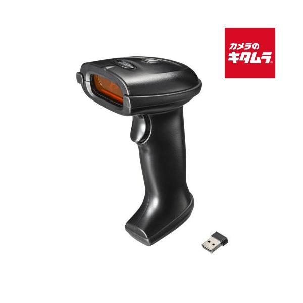 【発売日：2025年12月01日】[送料無料][sanwa`USB`バーコードスキャン`検品`バーコードリーダーsanwa`サンワサプライBCR-WL1D1BK2.4Gワイヤレス1次元バーコードリーダー]