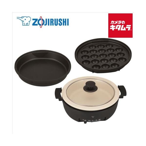 【発売日：2023年09月01日】[送料無料][ZOJIRUSHI`ぞうじるし`ゾウジルシ`土鍋風なべ`たこ焼きプレート`遠赤すき焼きなべ`本体ガード]