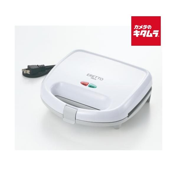 【発売日：2025年02月19日】[3,980円(税込)以上のご注文で送料無料][`Tamahshi`タマハシホットサンドトースターWERETTOmonoET-111ホワイト`]