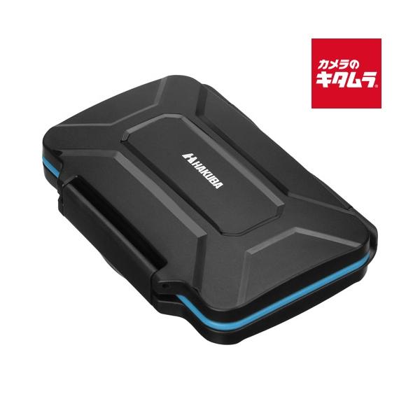 【発売日：2018年11月26日】[3,980円(税込)以上のご注文で送料無料][ハクバDMC-22SD12BLハードメモリーカードケースSD12枚収納 ブルー`HAKUBA]