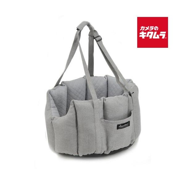 【発売日：2024年03月18日】[送料無料][`petpro`ペットプロ`happydays`ハッピーデイズドライブベッド&amp;キャリーグレー`]