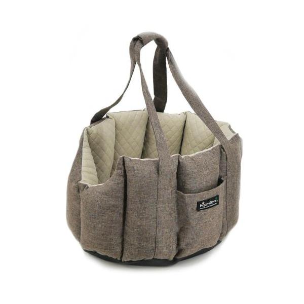 【発売日：2024年03月18日】[8,000円(税込)以上のご注文で送料無料][`petpro`ペットプロ`happydays`ハッピーデイズドライブベッド&amp;キャリーブラウン`]