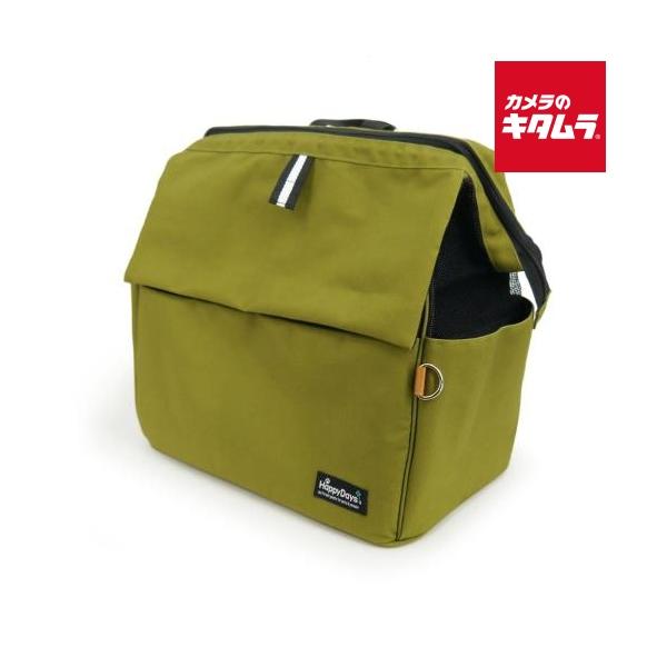 【発売日：2024年03月18日】[送料無料][`petpro`ペットプロ`happydays`ハッピーデイズペット用サステナブルリュックキャリーグリーン`]