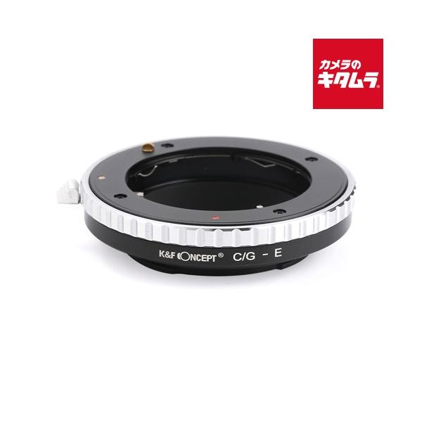 【発売日：2018年03月27日】[送料無料][`KアンドFコンセプト`ケーアンドエフコンセプト`kentfaith`焦点工房`K&amp;FConceptKF-CGEマウントアダプター[レンズ側：コンタックスGボディ側：ソニーE]`son...