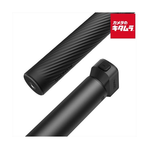 【発売日：2026年08月13日】[送料無料][Insta360`インスタ360`CINSBBXP-01`X6`Power`Selfie`Stick`パワーセルフィースティック`見えない自撮り棒`セルカ棒`延長ロッド`延長ポール`充電機能付...