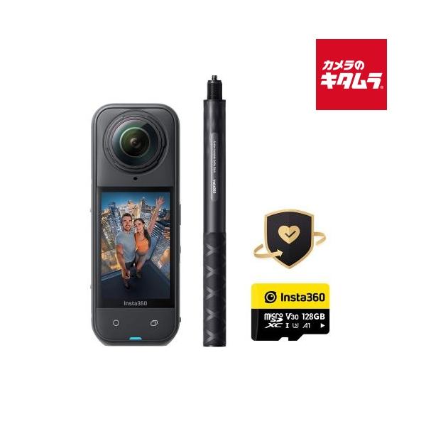【発売日：2026年01月22日】[送料無料][`Insta360X4SnowKIT（CINSAAHA-X581）`インスタ360`スノーボード`スノーバンドル`]