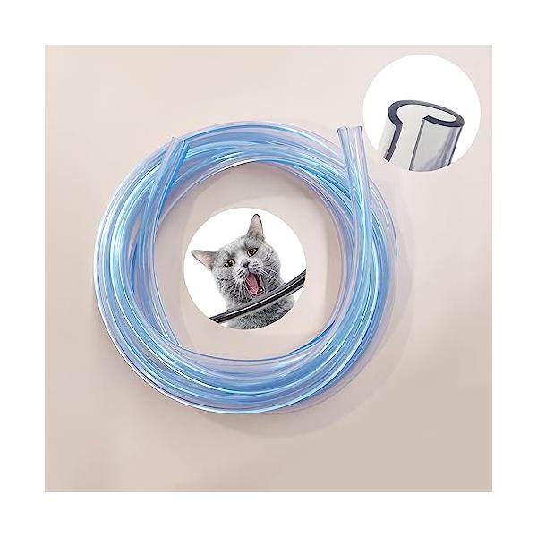 カラー：透明サイズ：長さ 3Mスタイル：ケーブルカバー猫コード噛み防止として厚くて硬めのPVC素材で厚みは2MM程の猫?コードカバーです。長さは3M/本で犬、猫、ウサギなどの感電保護としてコード保護に使われます。ビニー ルチューブで電気配線...