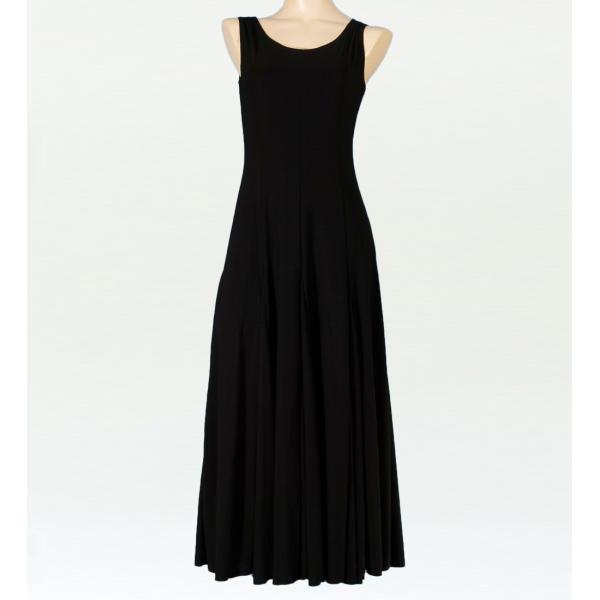 無地の伸縮性のあるポリエステルニット素材を使用したワンピースドレスです。着やすく踊りやすいのが特徴です！！着丈：133cm適応ヌード寸法：バスト80〜93cm／ ウエスト60〜73cm／ ヒップ86cm〜99cm素材：ポリエステル100%※...