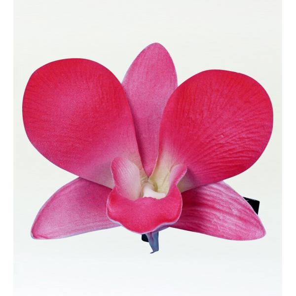 オーキッド ヘアクリップは大きさも手頃で、髪に留めてご使用できます。ホイケにも練習のアクセントにも使用できます。 （小物・アクセサリー・グッズ等 2個以上のご注文の場合、梱包はまとめさせていただきます。）※手作りですので１つ１つ多少違いがあ...